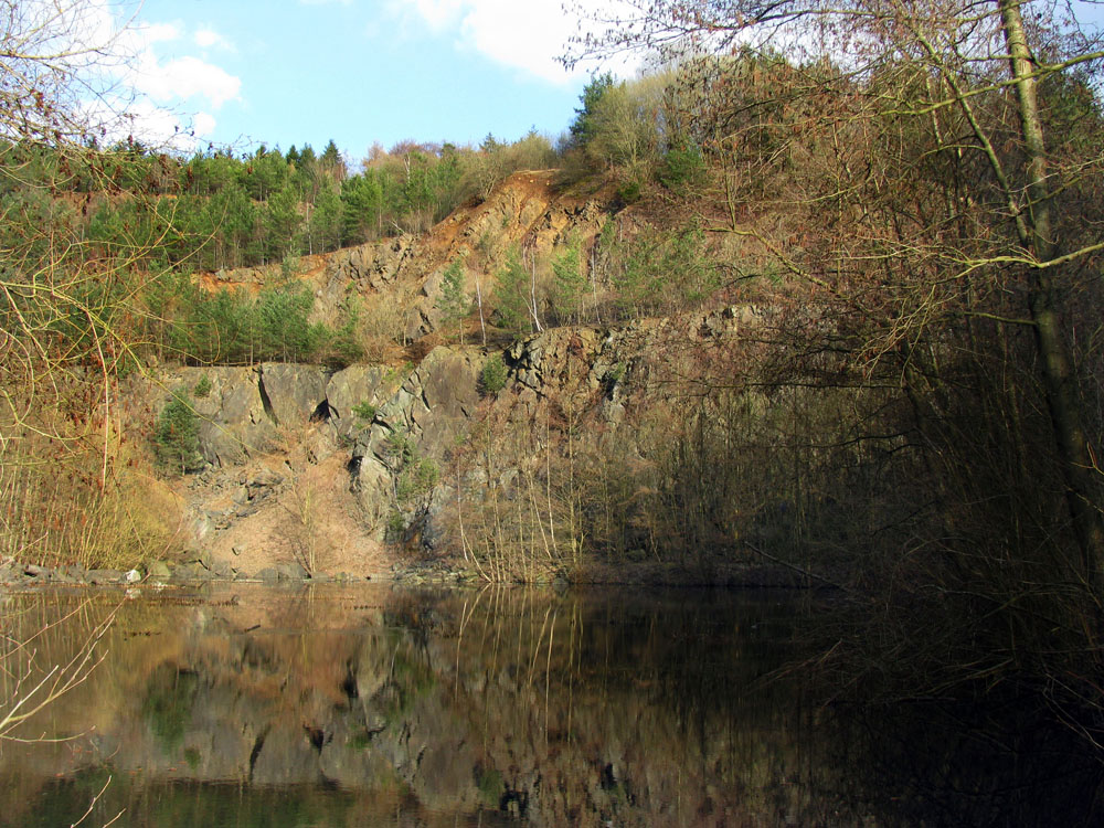 Basaltsteinbruch Foto & Bild | naturereignisse, die elemente, natur ...
