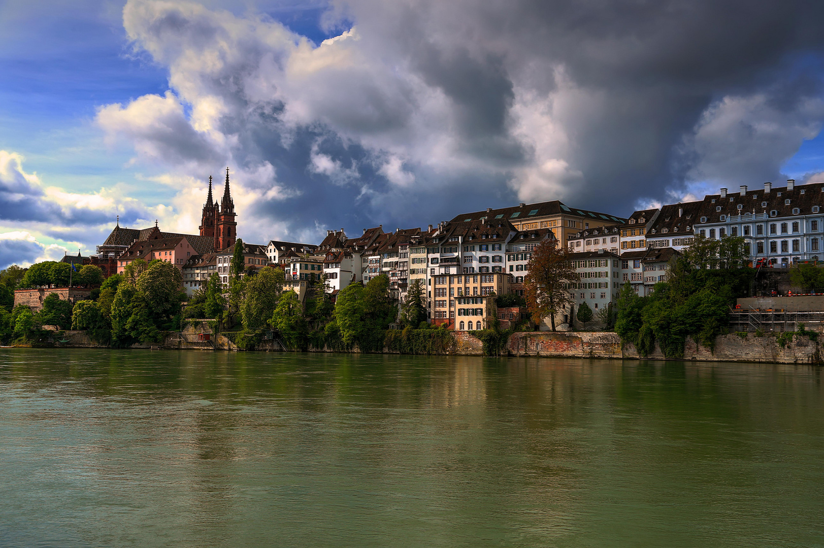 Basel am Rhein Foto & Bild | natur, landschaft, architektur Bilder auf ...