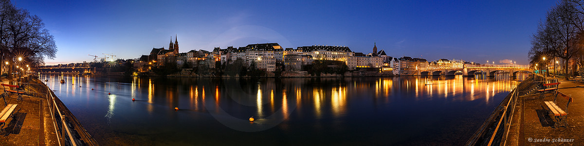 ~ Basel Panorama ~ Foto & Bild | architektur, stadtlandschaft ...
