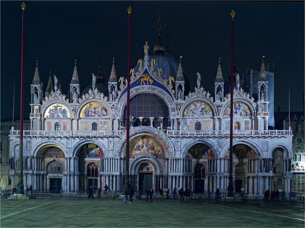 Basilica di San Marco Foto & Bild | city, world, nacht Bilder auf ...