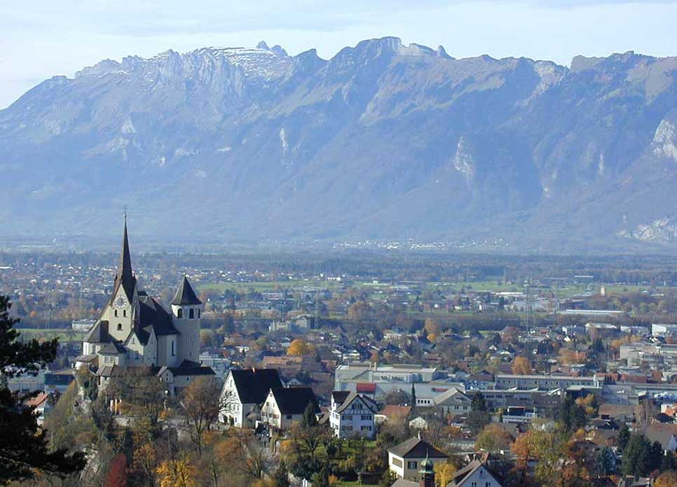 Basilika in Rankweil, Vorarlberg, Österreich Foto & Bild | landschaft ...