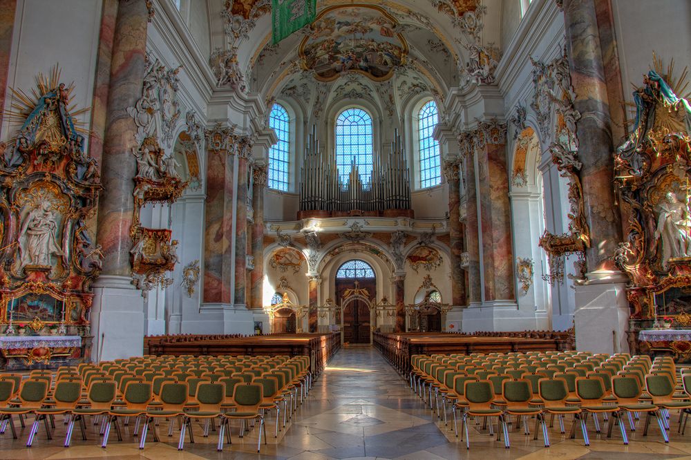 Basilika Ottobeuren 2 Foto & Bild | architektur, sakralbauten, innenansichten kirchen Bilder auf ...