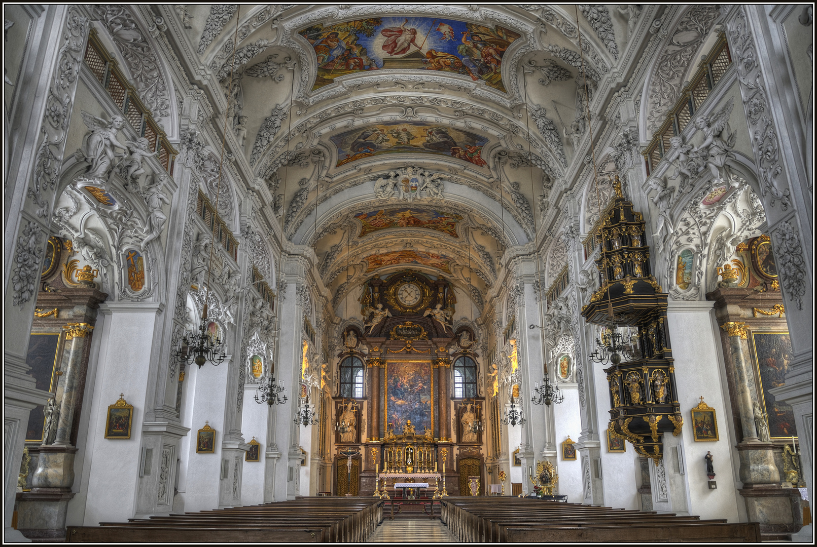 Basilika St. Benedikt Foto & Bild | architektur, sakralbauten, innenansichten kirchen Bilder auf ...