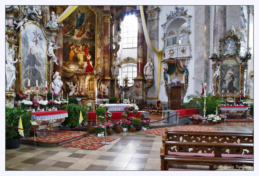 Basilika Vierzehnheiligen Foto & Bild | architektur, sakralbauten, innenansichten kirchen Bilder ...