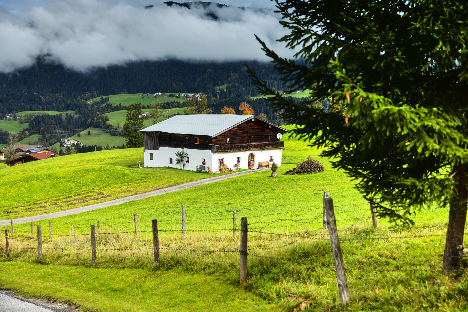 Bauernhaus in Abtenau Foto & Bild | landschaft, berge, hütten u. wege Bilder auf fotocommunity