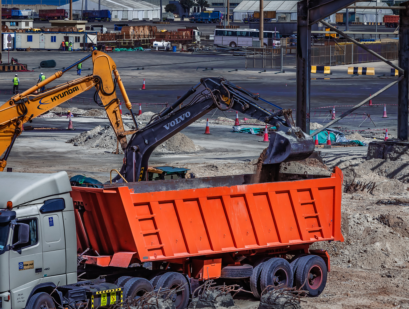 Baustelle 1 Foto & Bild | asia, middle east, industrie und technik ...