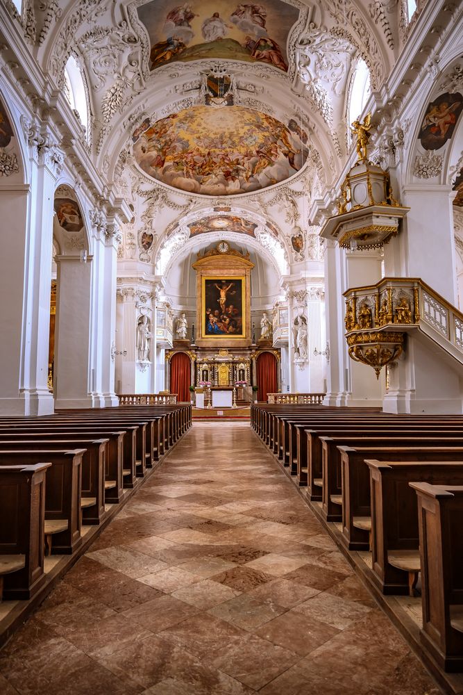 BAVARIA : TEGERNSEE - PFARRKIRCHE ST. QUIRINUS Foto & Bild | architektur, deutschland, europe ...