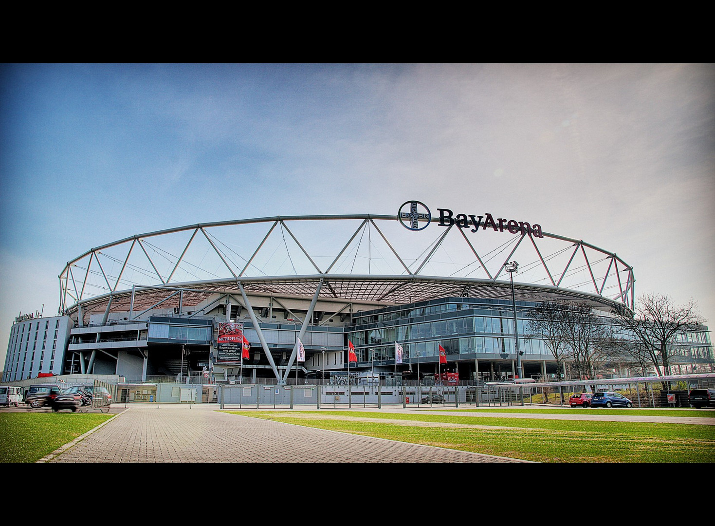 BayArena Leverkusen Foto & Bild | architektur, stahlbau, motive Bilder ...