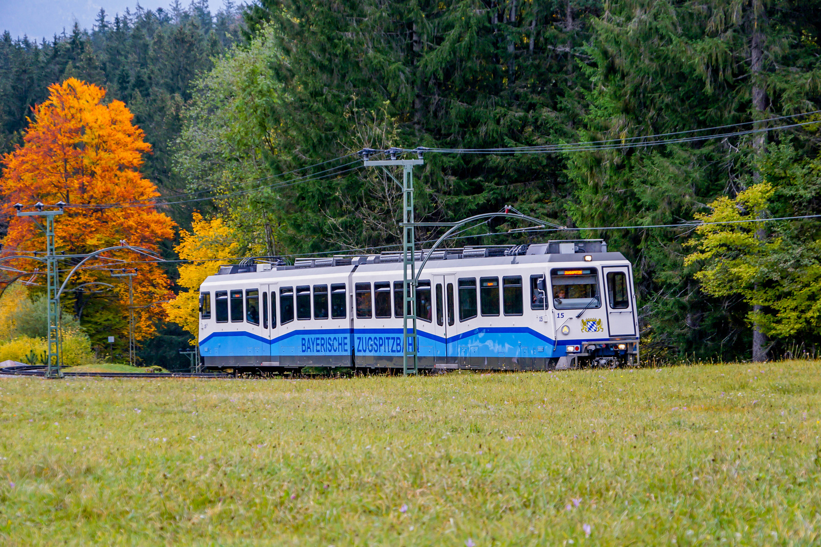 Bayerische Zugspitzbahn Foto & Bild | jahreszeit, herbst, fahrzeuge ...