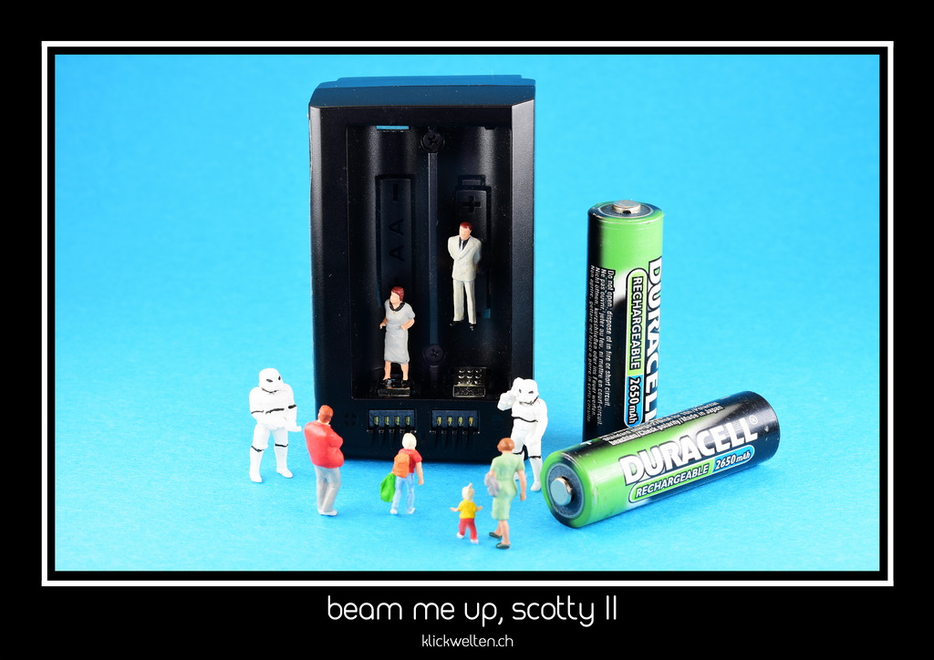 beam me up, scotty II Foto & Bild | stillleben, fotomontage, szene Bilder auf fotocommunity