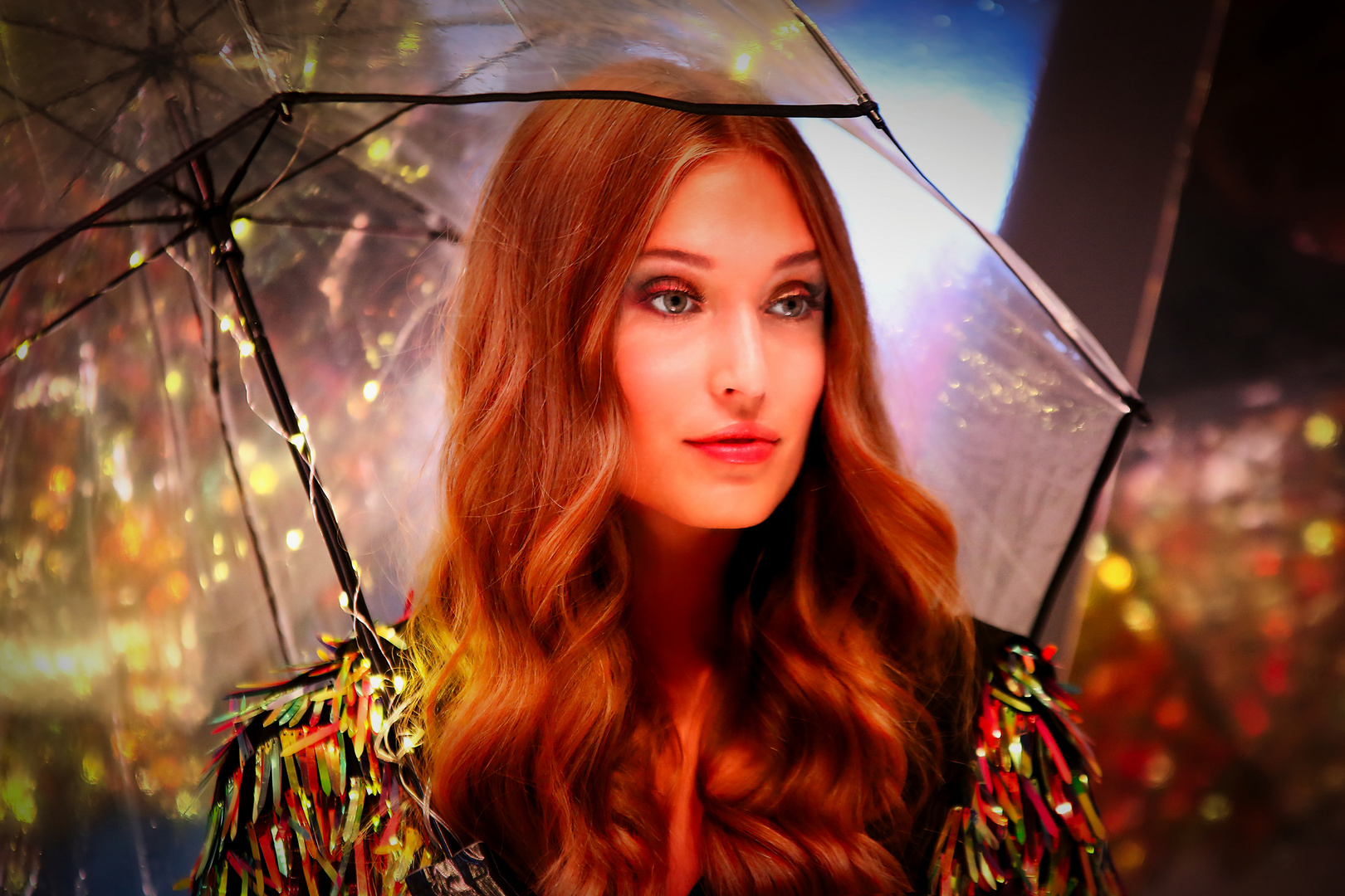 Beauty mit Schirm ... Foto & Bild | fashion, indoor, frauen Bilder auf ...