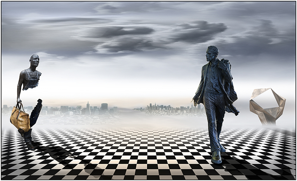 Begegnung Foto & Bild | fotomontage, composing , hk auswahl Bilder auf fotocommunity