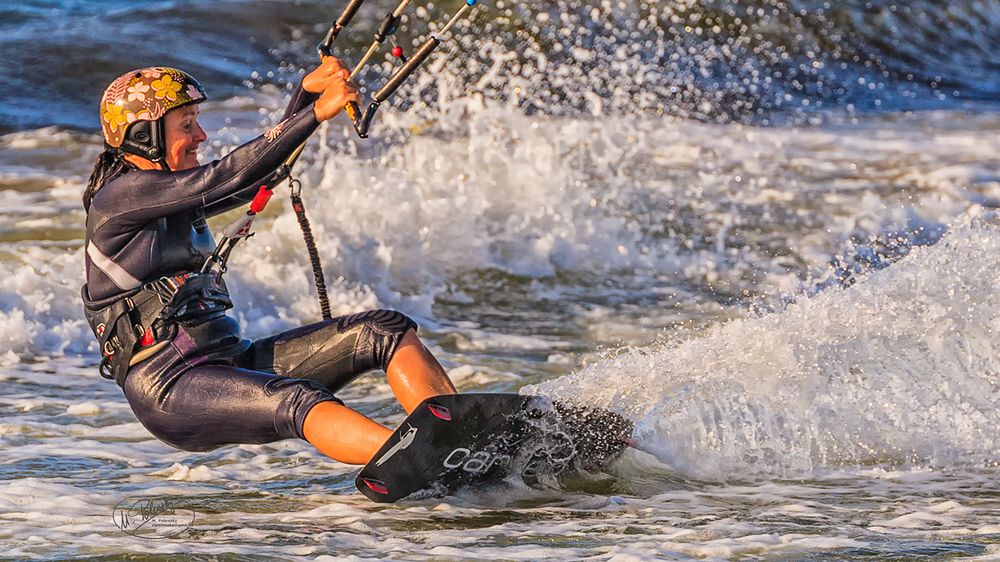 Begeisterung für das Kiten Foto & Bild | sport, ostsee, warnemünde ...