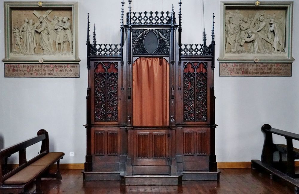 Beichtstuhl Foto & Bild | architektur, sakralbauten, innenansichten ...