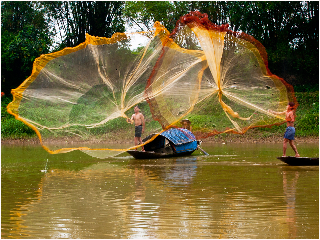 Beim Fischfang-Vietnam Foto & Bild | erwachsene menschen, menschen bei ...