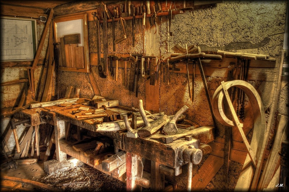 beim Stellmacher Foto & Bild | industrie und technik, handwerk, holz ...