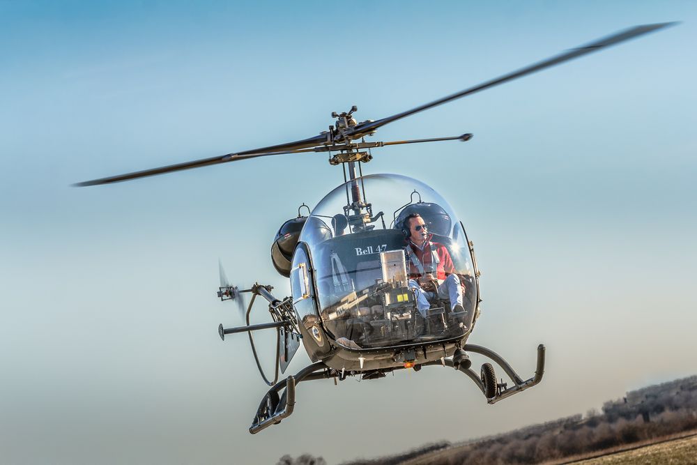 Bell 47 Foto & Bild | luftfahrt, hubschrauber, verkehr & fahrzeuge ...