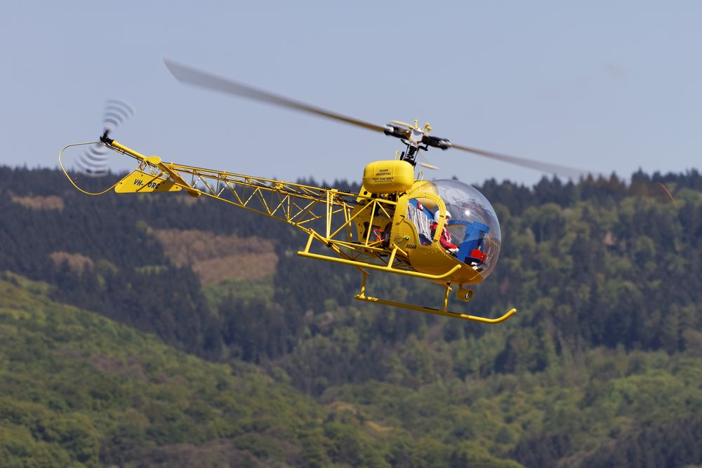 Bell 47G-2A Foto & Bild | luftfahrt, modellflug, verkehr & fahrzeuge ...