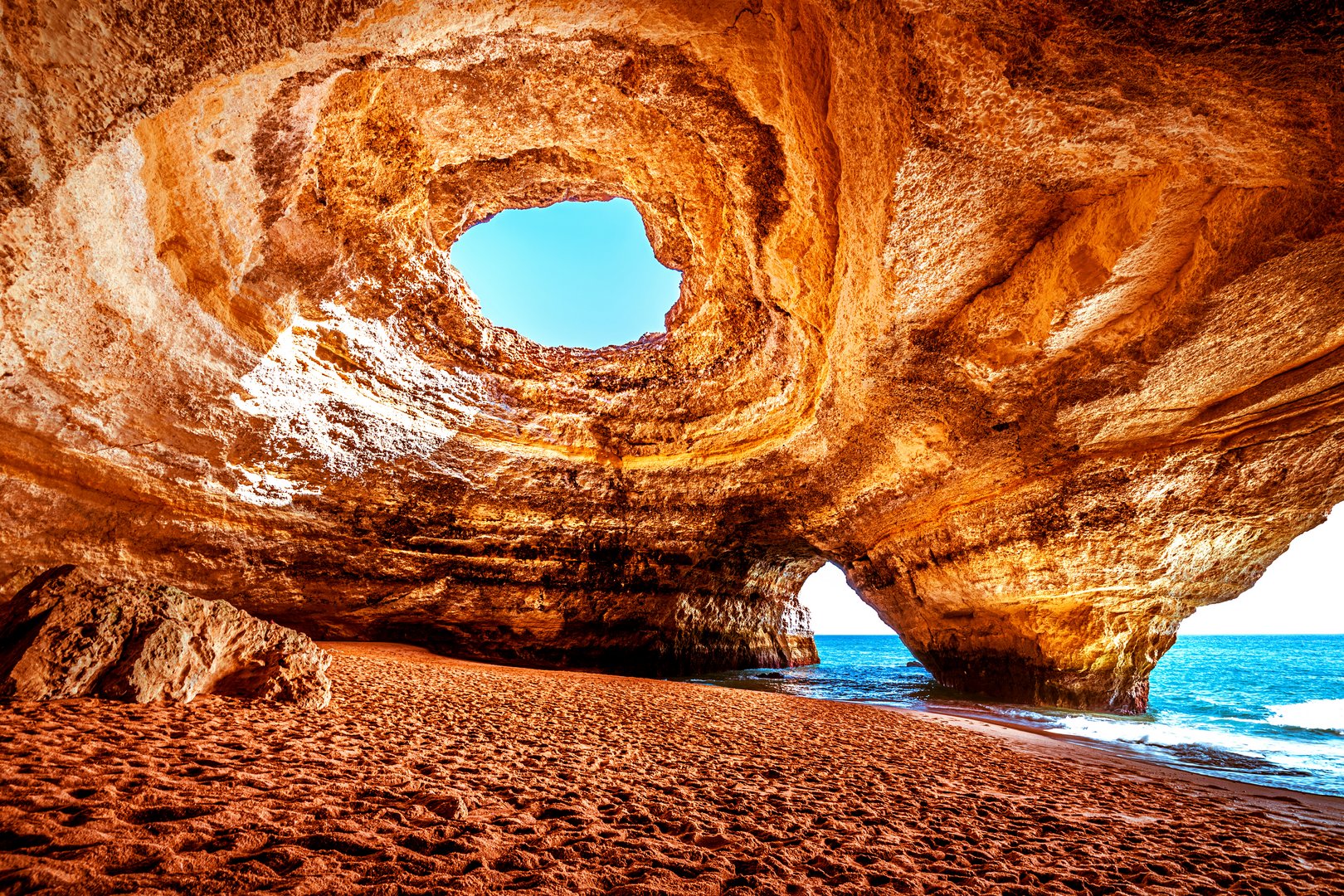 Benagil Cave Foto & Bild | europe, portugal, algarve Bilder auf ...