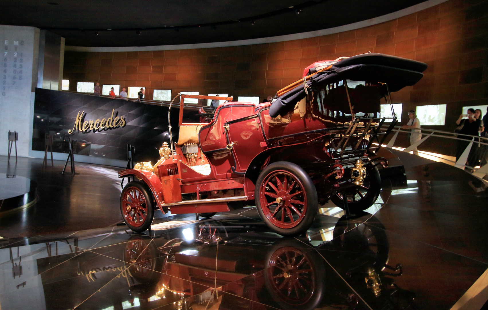 Benz 18 PS Doppelphaeton von 1905 Foto & Bild | spezial, rot ...