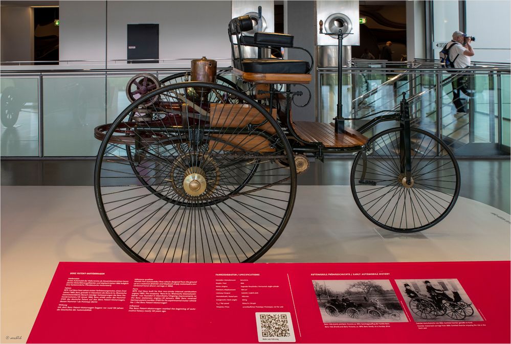 Benz Patent - Motorwagen Foto & Bild | straße, deutschland, autostadt ...