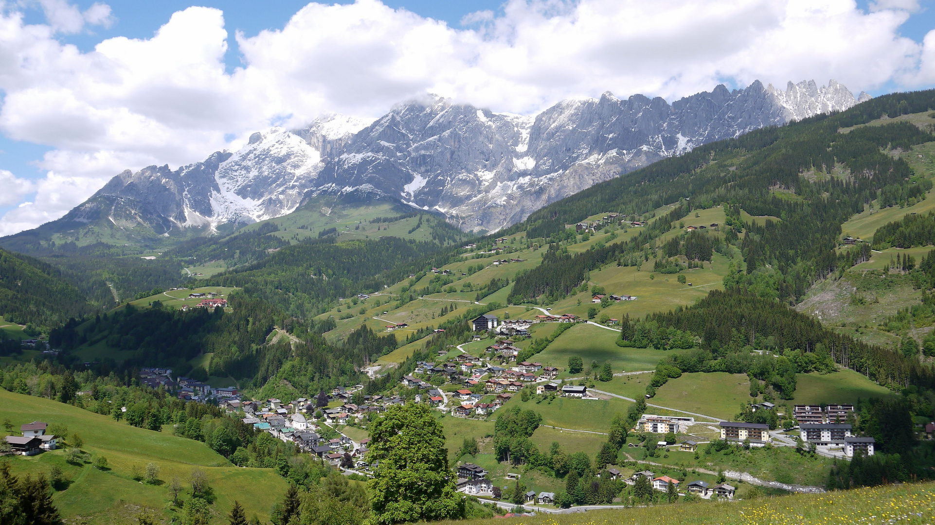Bergdorf Mühlbach am Hochkönig Foto & Bild | landschaft, lebensräume ...