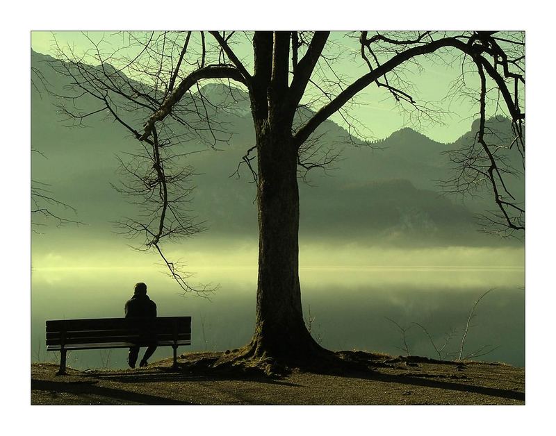 "BERGE, BAUM, BANK" Foto & Bild | natur, landschaften, youth Bilder auf ...