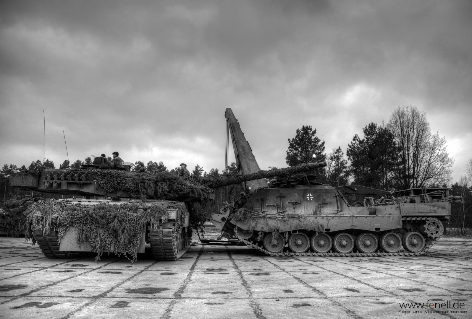 Bergepanzer + Leopard 2 A 6 Foto & Bild | technik, bundeswehr ...