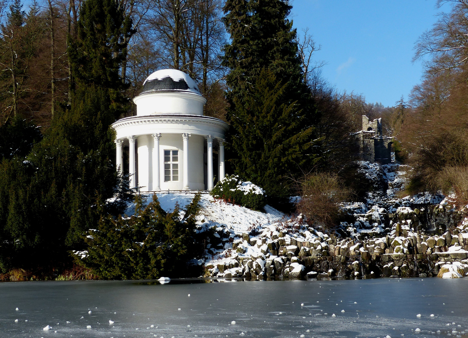 Bergpark Wilhelmshöhe. Kassel (2014/15) Foto & Bild | weihnachten ...