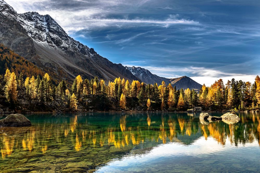 Bergsee Foto & Bild | natur, herbst, see Bilder auf fotocommunity