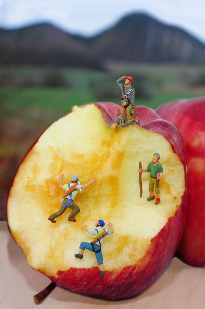 Bergwandern H0 Foto & Bild | stillleben, figuren und miniaturen, kleine ...