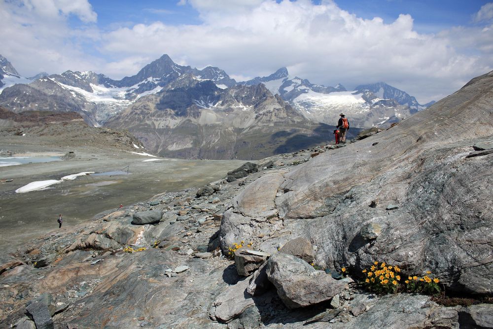 Bergwandern über 3000er Foto & Bild | natur, landschaft, alpen Bilder ...