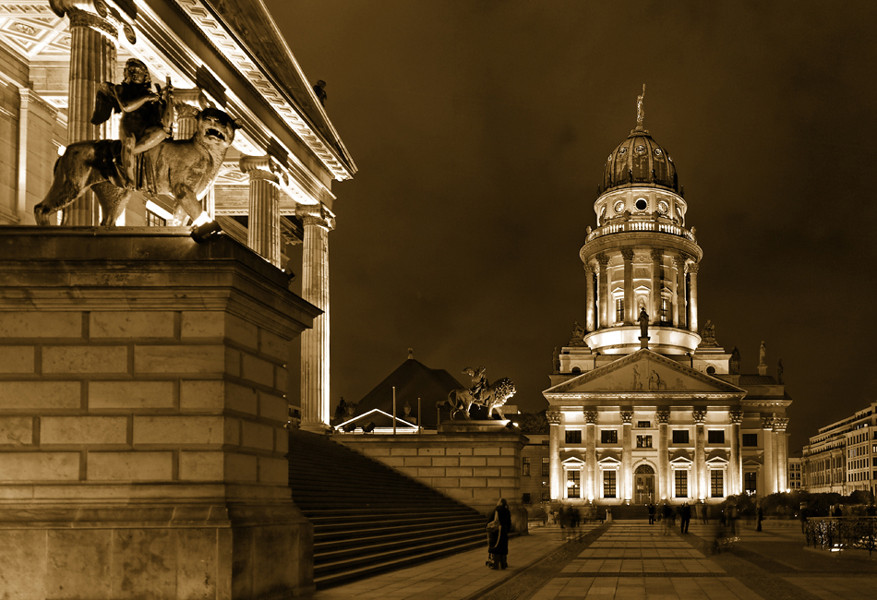 Berlin - Gendarmenmarkt Foto & Bild | architektur, architektur bei ...