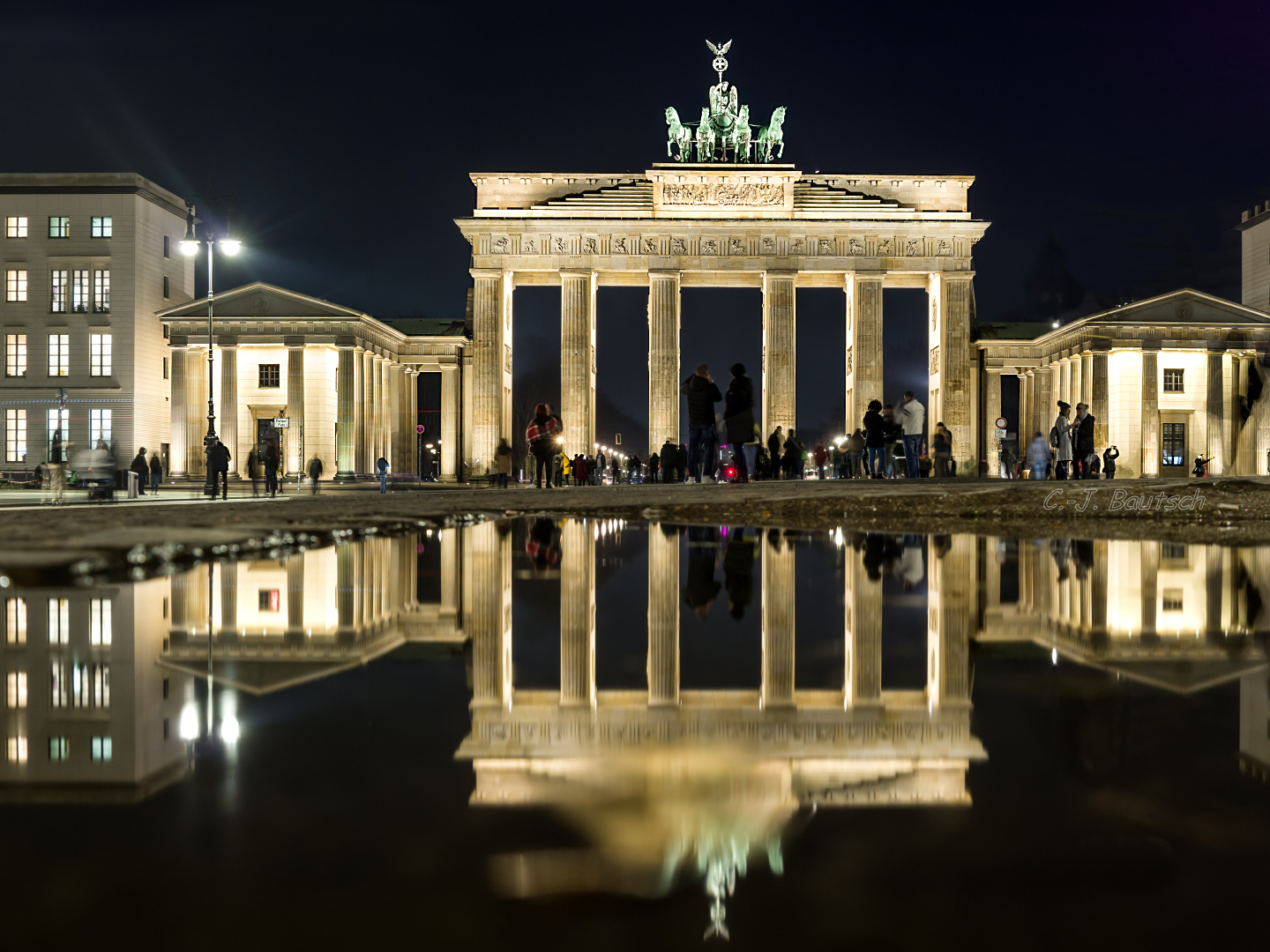 Berlin - Pariser Platz Foto & Bild | world, spezial, abend Bilder auf ...
