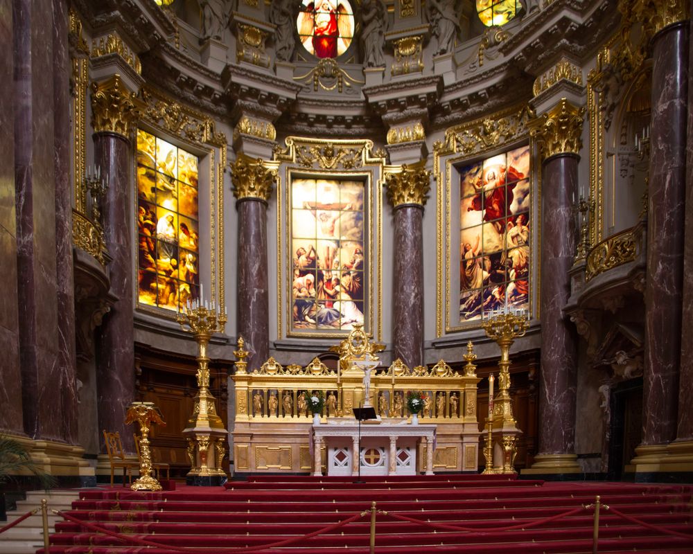 Berliner Dom Altar Foto & Bild | architektur, sakralbauten, innenansichten kirchen Bilder auf ...