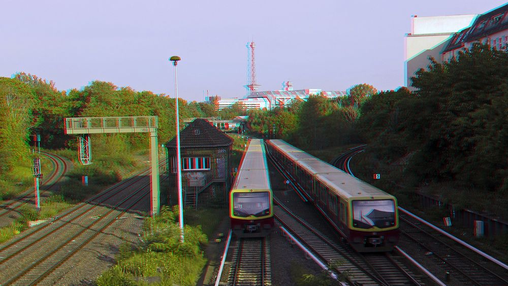 Berliner Ringbahn (3D-Anaglyphe) Foto & Bild | city, world, spezial ...