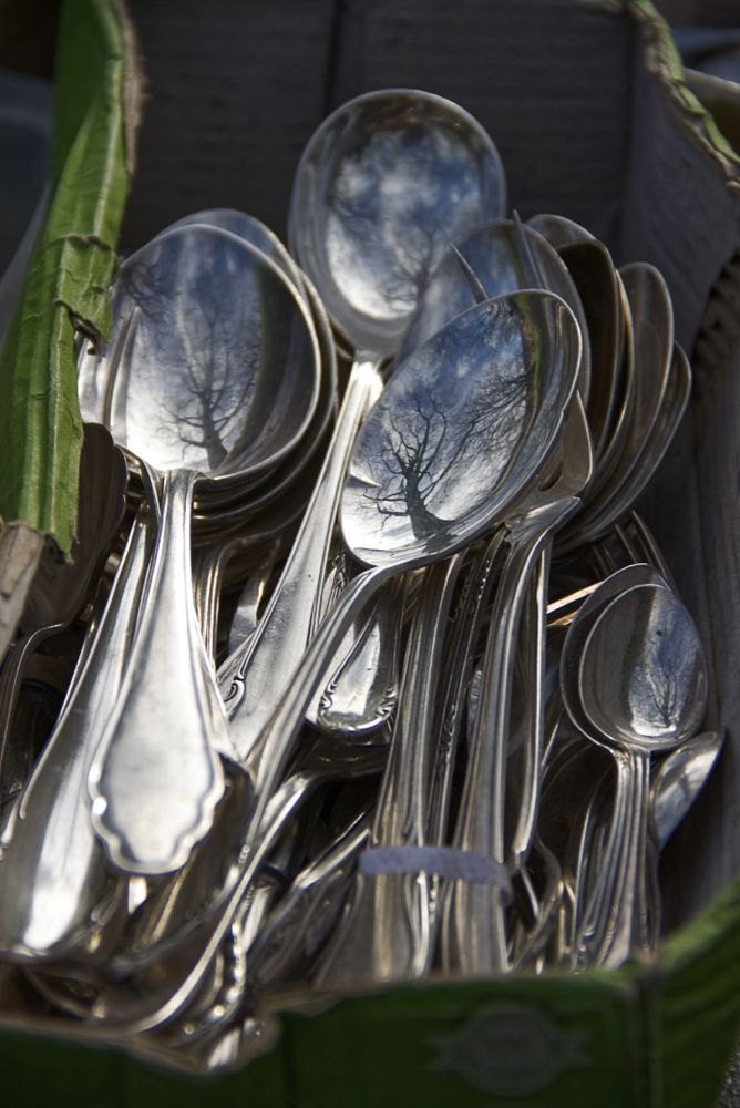 Besteckspiegelei Foto & Bild | stillleben, kunstfotografie & kultur, projekte Bilder auf ...