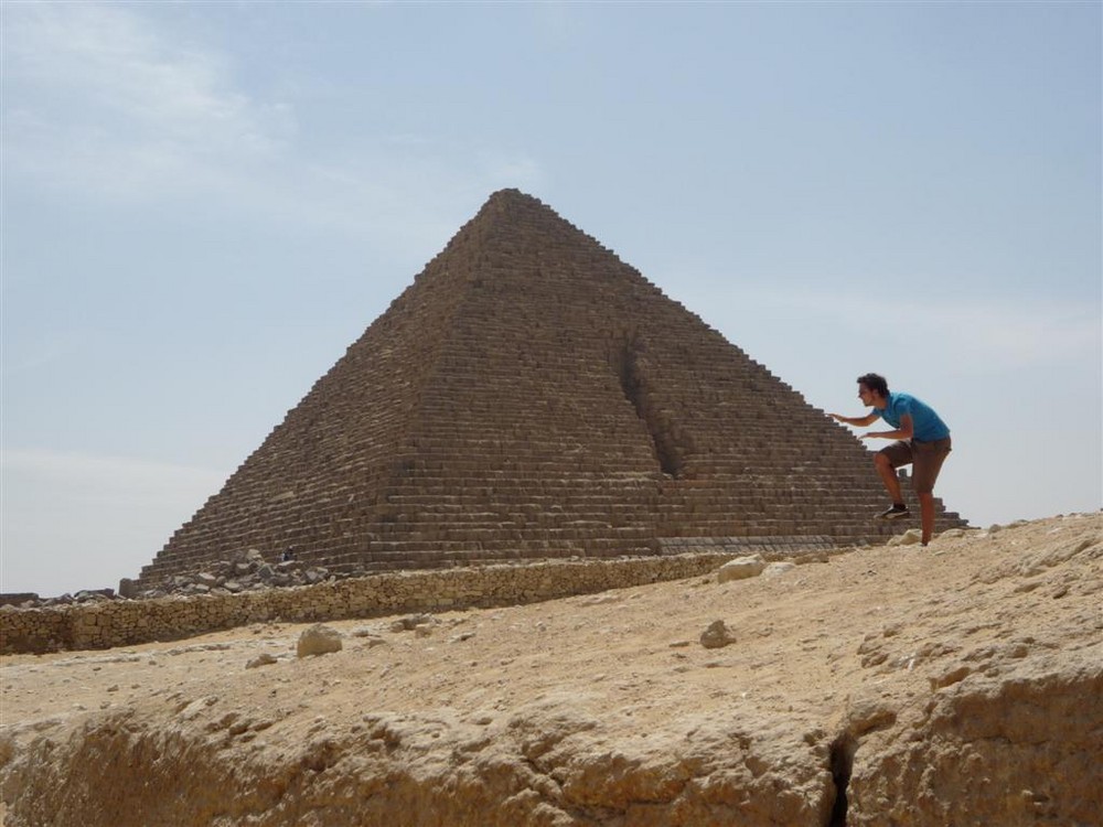 Besteigung der Mykerinos-Pyramide :) Foto & Bild | africa, egypt, north ...