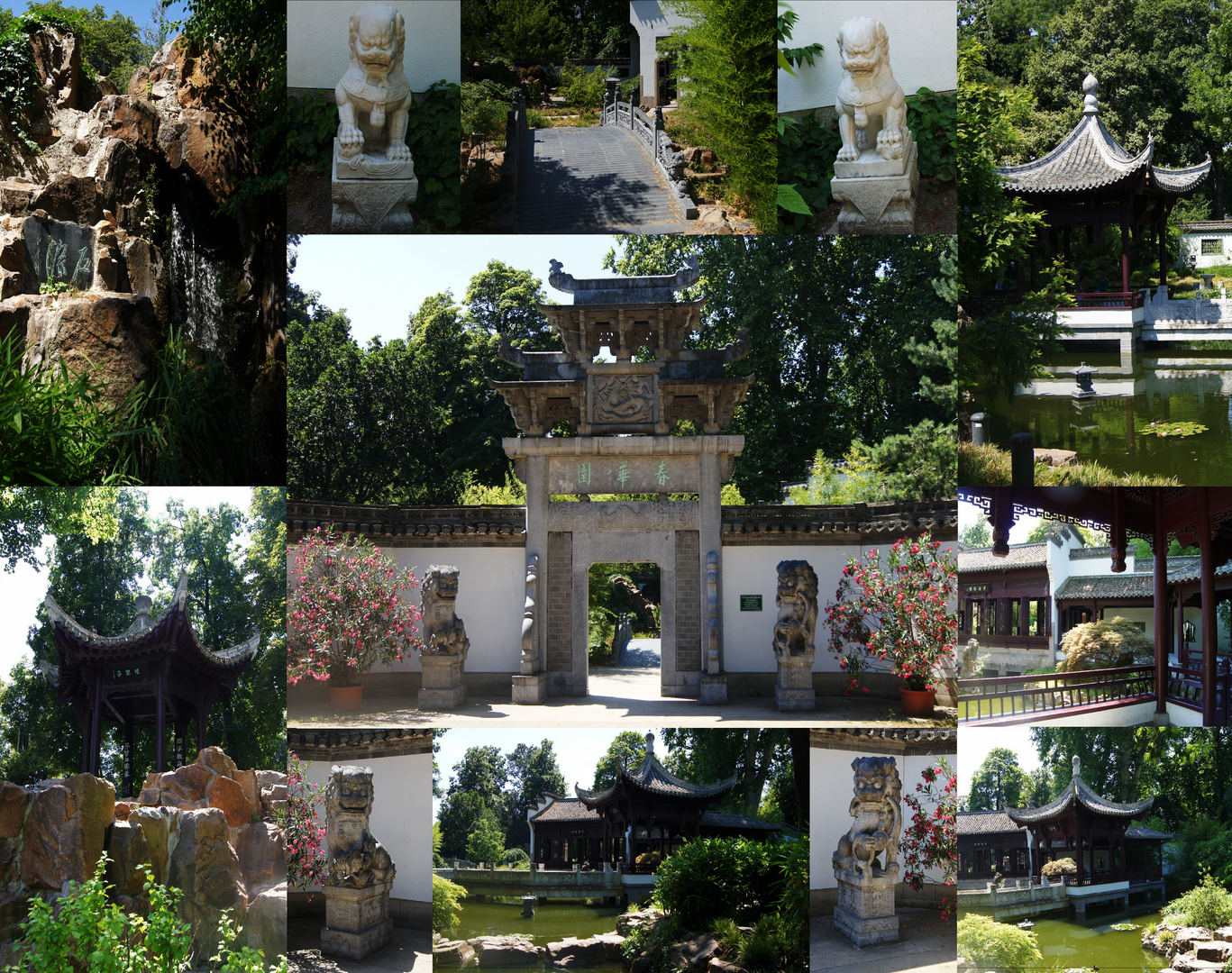 Bethmannpark - ein Stück China in Frankfurt Foto & Bild | deutschland ...