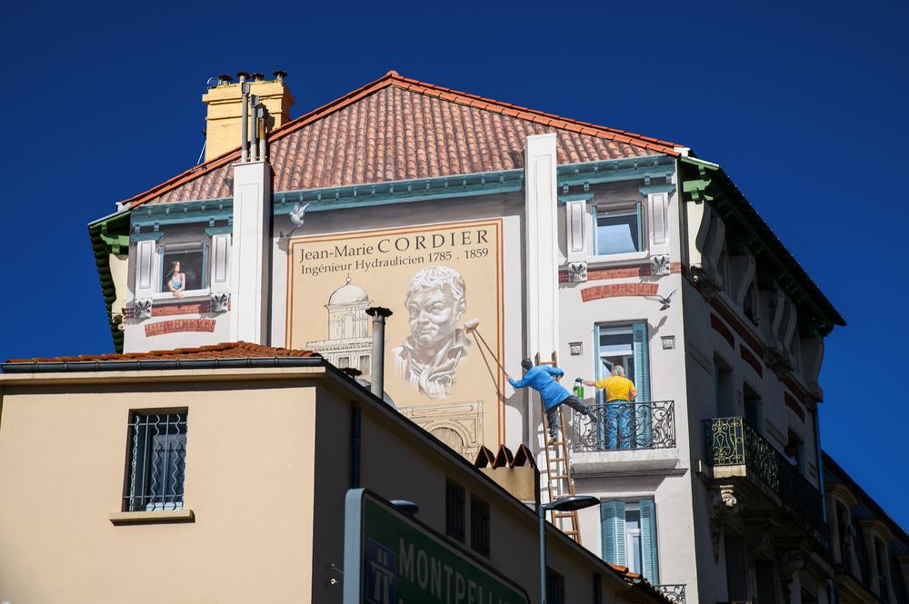 Béziers - Trompe-l’œil - Augentäuschung Foto & Bild | europe, france, projekte Bilder auf ...