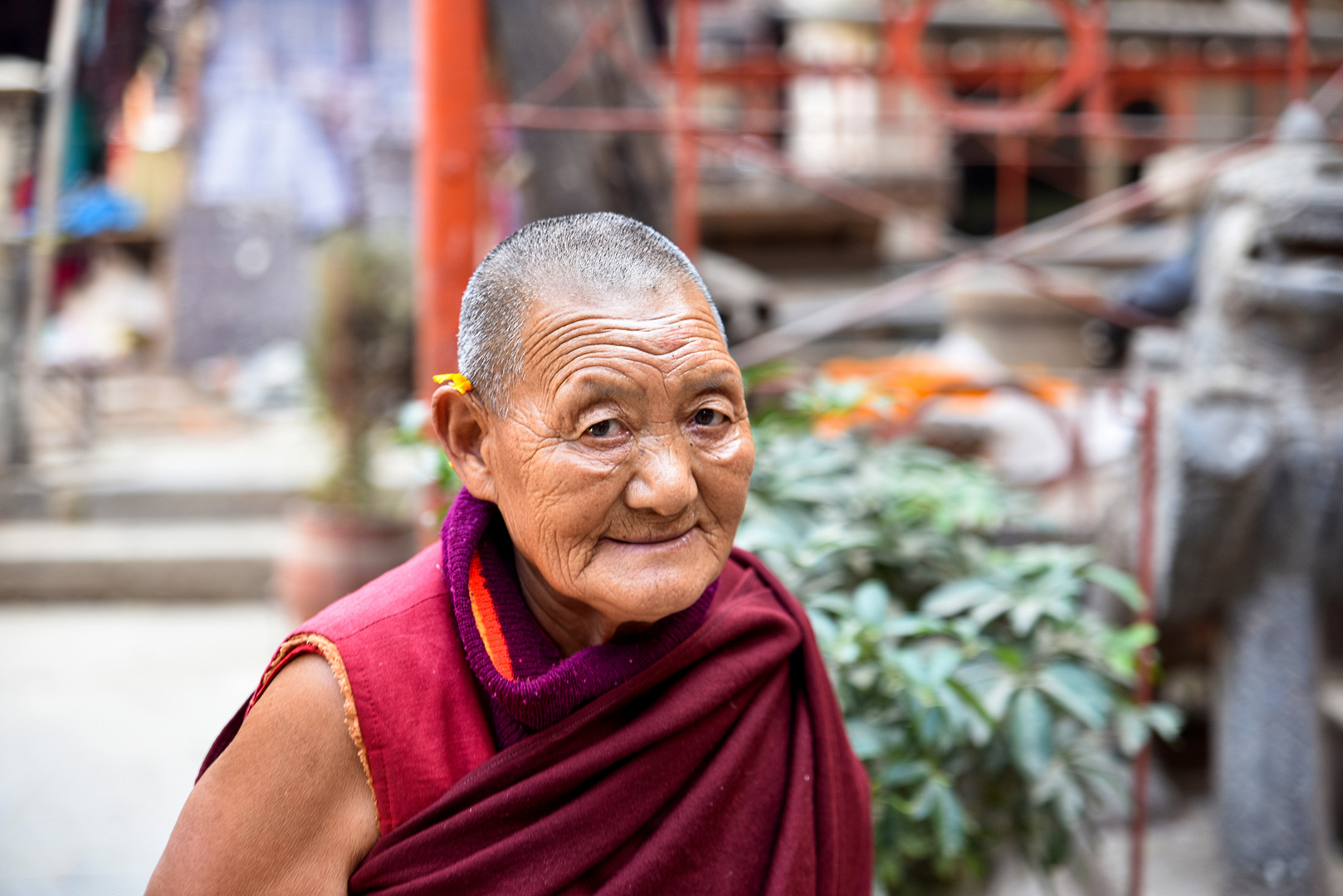Bhikkhuni 01 Foto & Bild | people, street, world Bilder auf fotocommunity