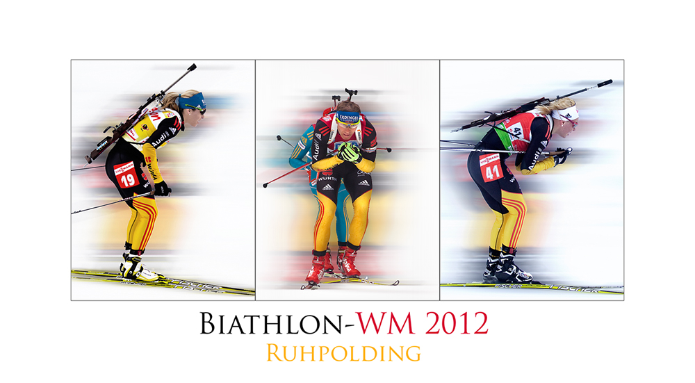 Biathlon-WM-Poster Foto & Bild | sport, wintersport, biathlon Bilder ...