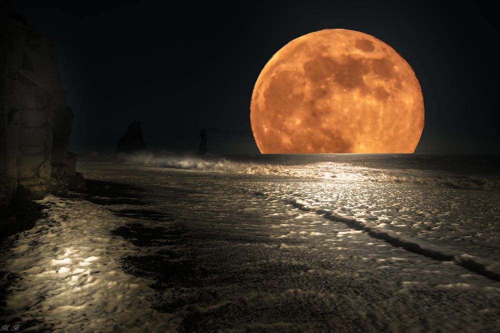 Big Moon Foto & Bild | mondaufnahmen, himmel & universum, nature Bilder ...