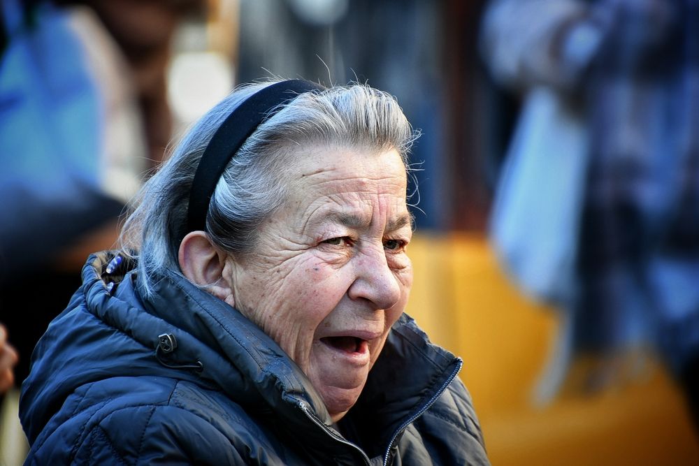 Bitte erzähl weiter ... Foto & Bild | erwachsene menschen, portrait, streetfotografie mit ...