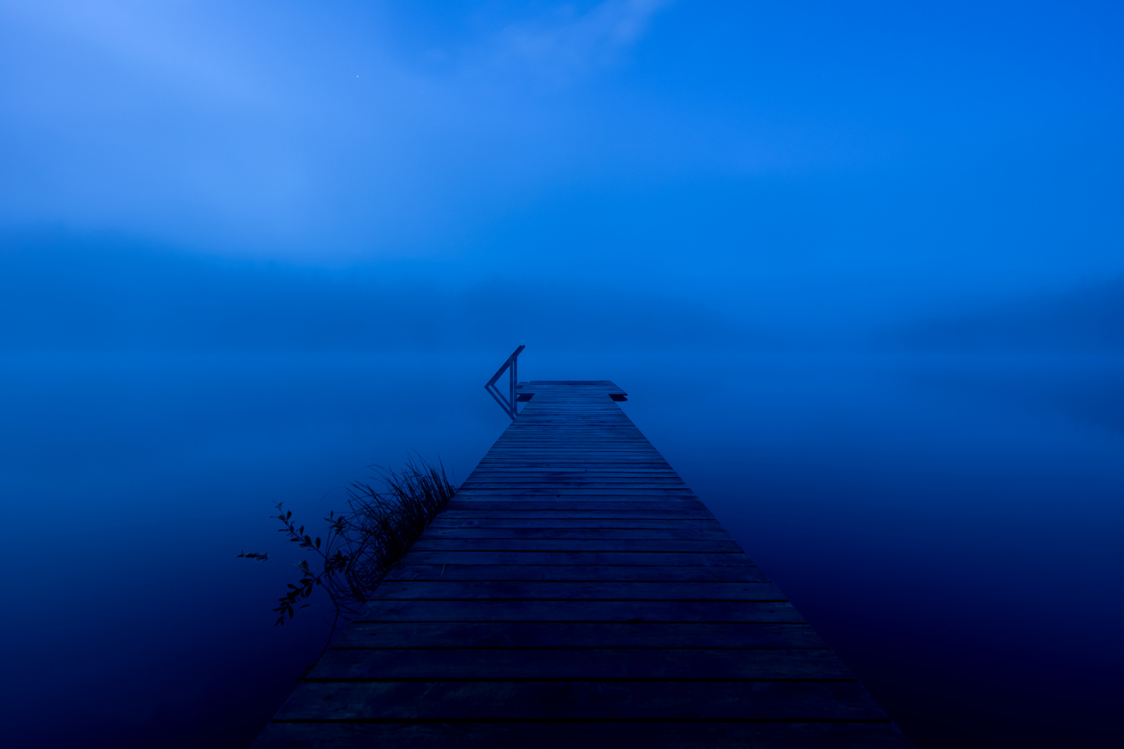 Blaue Stunde am Griessee Foto & Bild | landschaft, bach, fluss & see ...