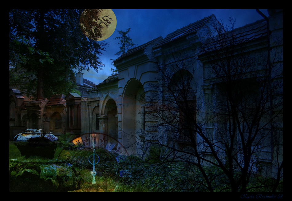 Blaue Stunde - Geisterstunde? ..... Foto & Bild | fotomontage, composing , digiart Bilder auf ...