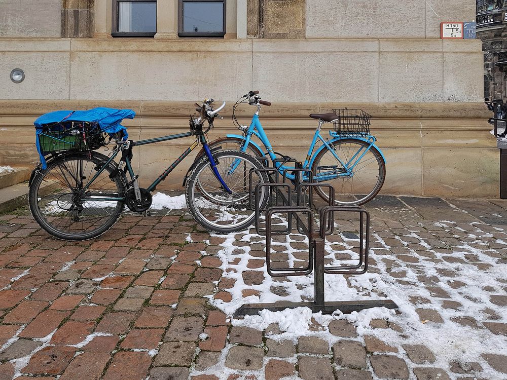 Blaues Fahrrad Foto & Bild | autos & zweiräder, projekte, fahrräder Bilder auf fotocommunity