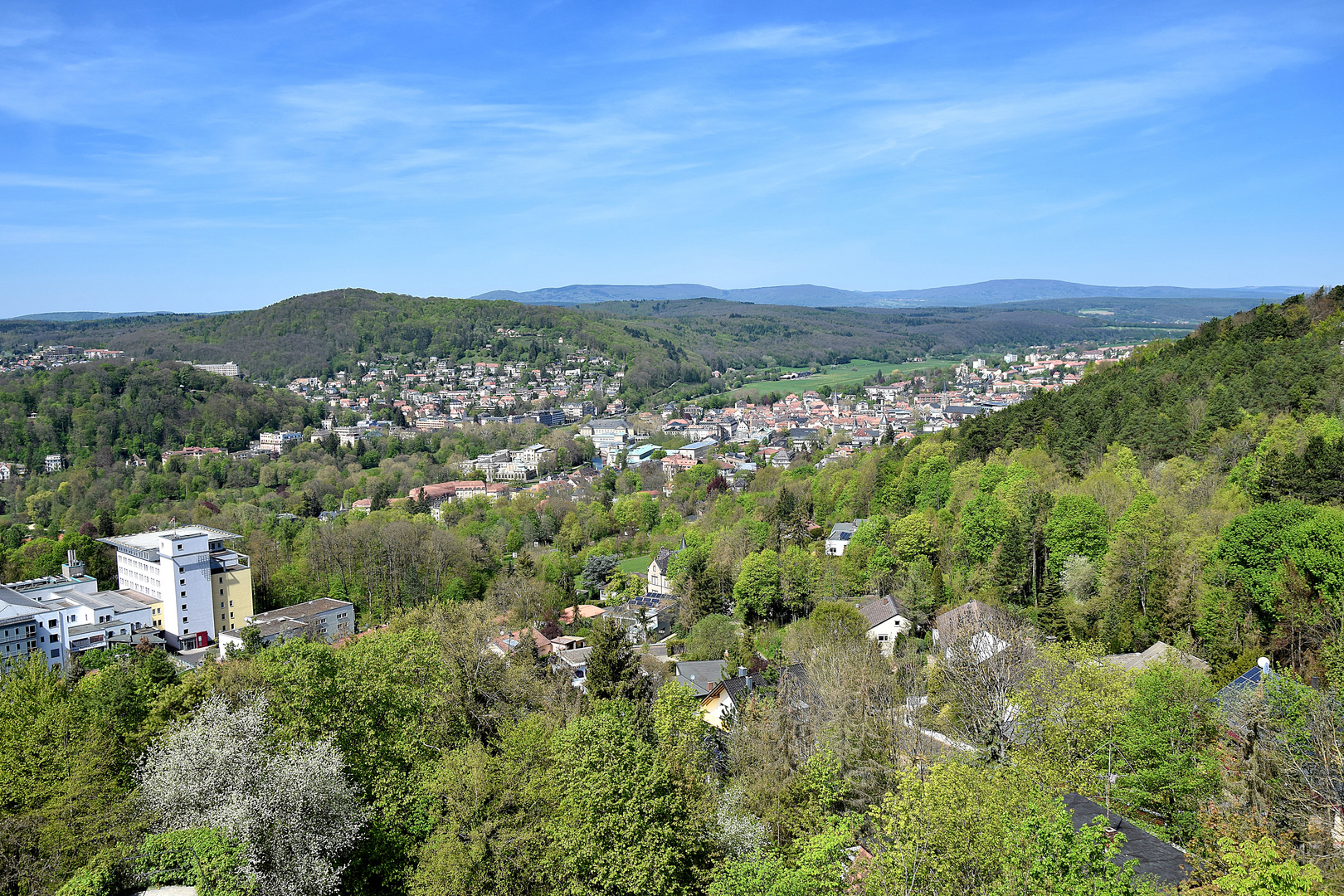 Blick auf Bad Kissingen Foto & Bild | architektur, natur, landschaft ...