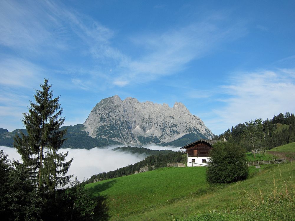 Blick auf den Wilden Kaiser Foto & Bild | landschaft, berge, panorama ...