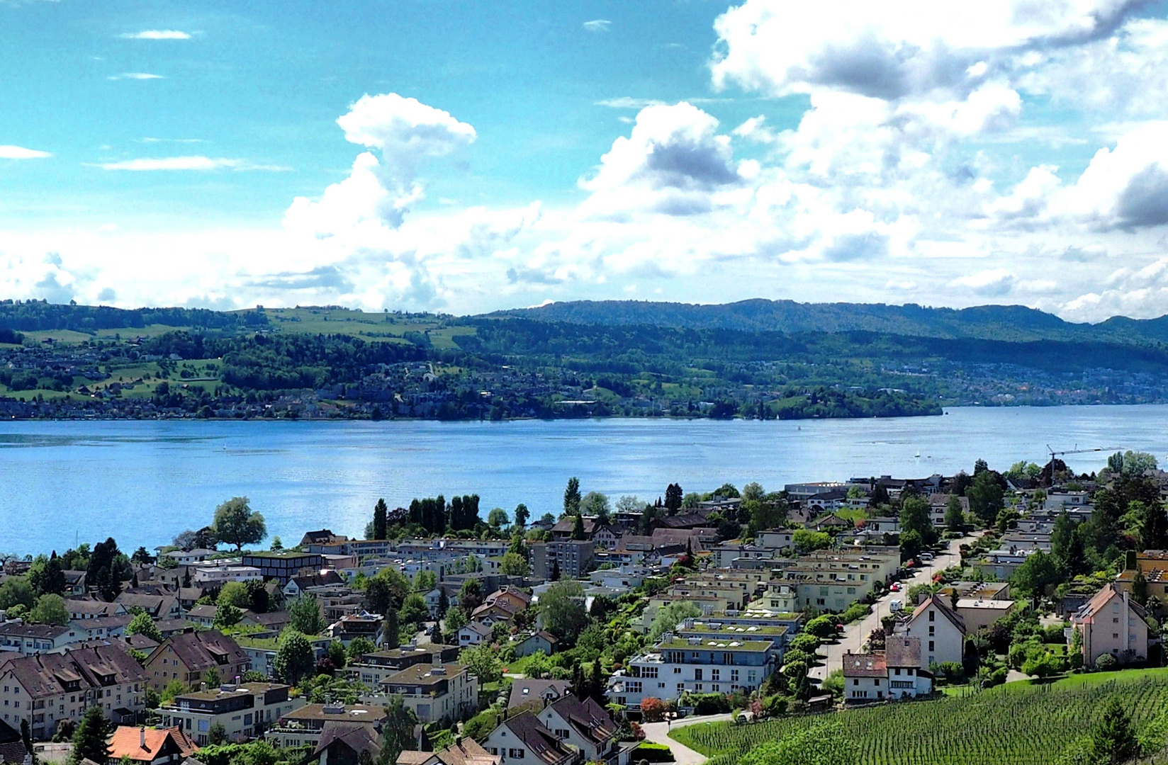 Blick auf den Zürichsee Foto & Bild | europe, schweiz & liechtenstein, landschaft Bilder auf ...